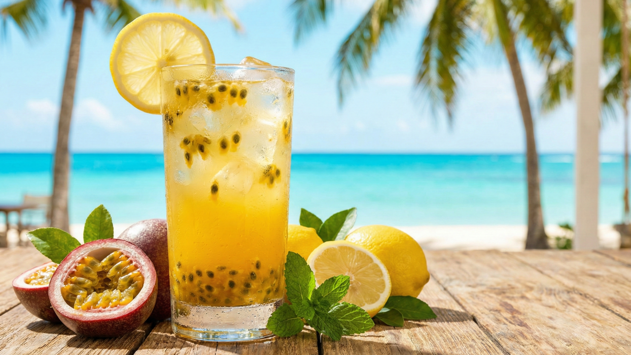 Limonada de maracujá: a mistura entre dois gigantes tropicais que ...