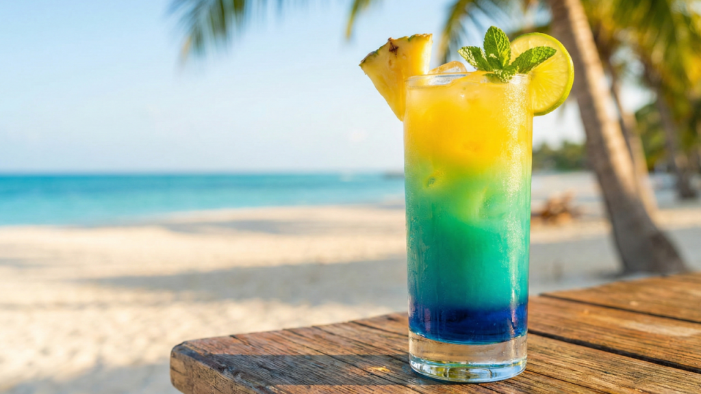 Drink Lagoa Tropical: a bebida azul refrescante com receita fácil, leve ...