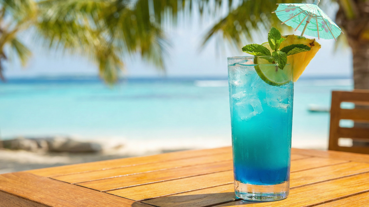 Drink Lagoa Tropical: a bebida azul refrescante com receita fácil, leve ...