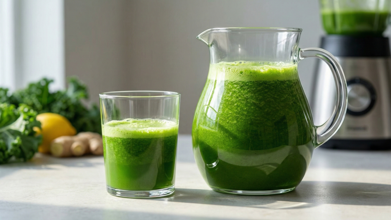 O suco verde detox combina com manhãs leves, lanches rápidos e dias de ...